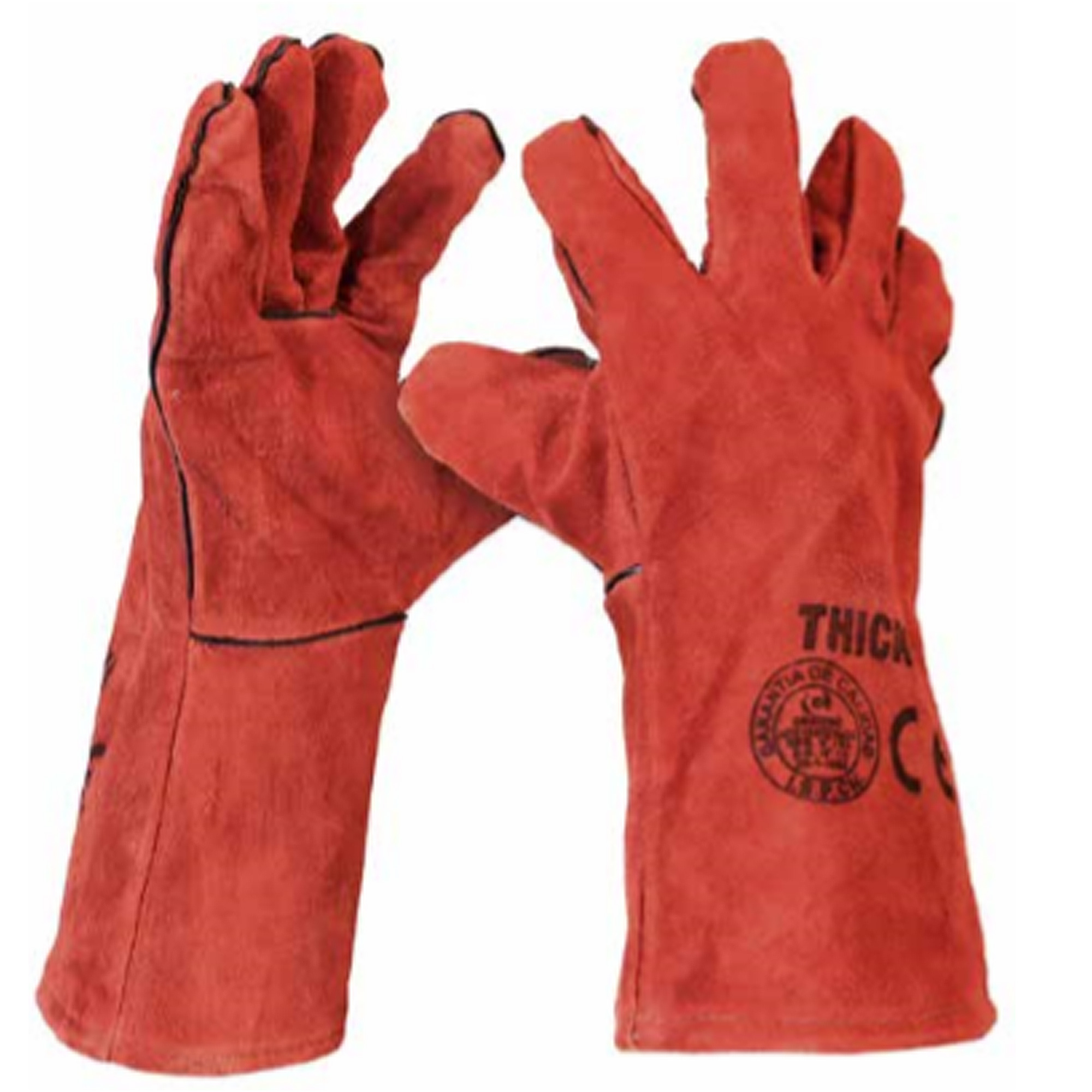 GUANTE SOLDADOR ROJO THICK Kuppel